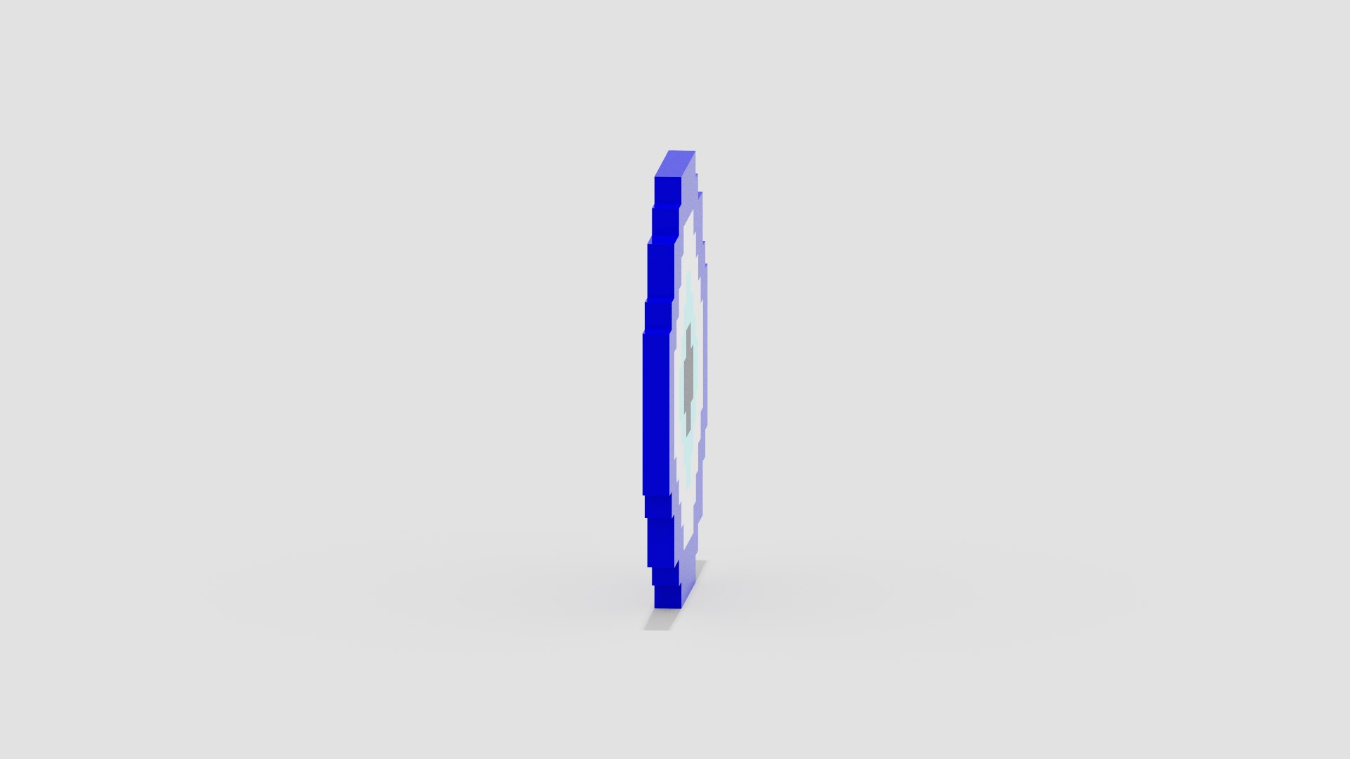 3D Voxel Evil Eye Bead Model - TurboSquid 1912249