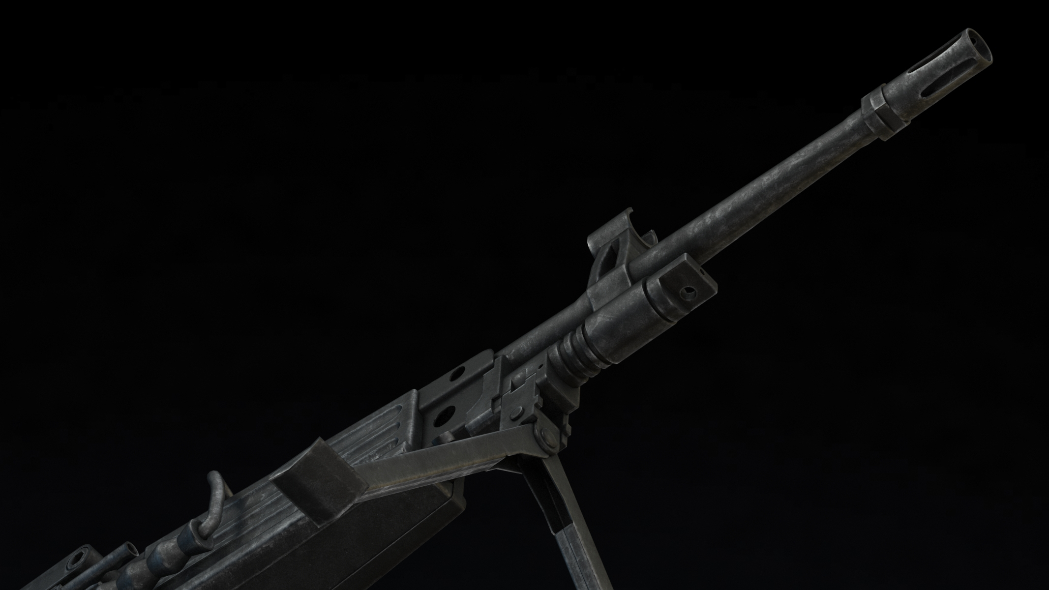 Daewoo K3 Low Poly 3D model - TurboSquid 1806048