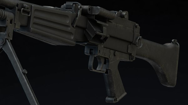 Daewoo K3 Low Poly 3D model - TurboSquid 1806048