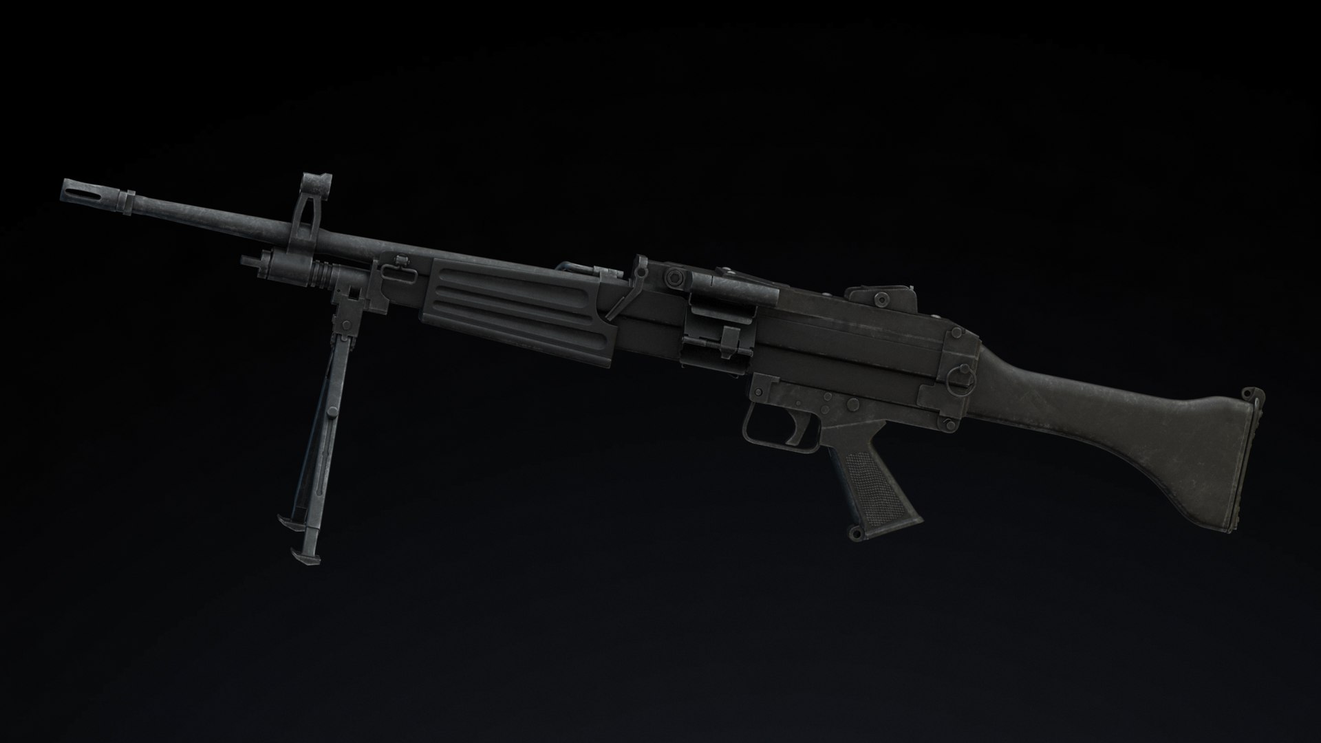 Daewoo K3 Low Poly 3D Model - TurboSquid 1806048