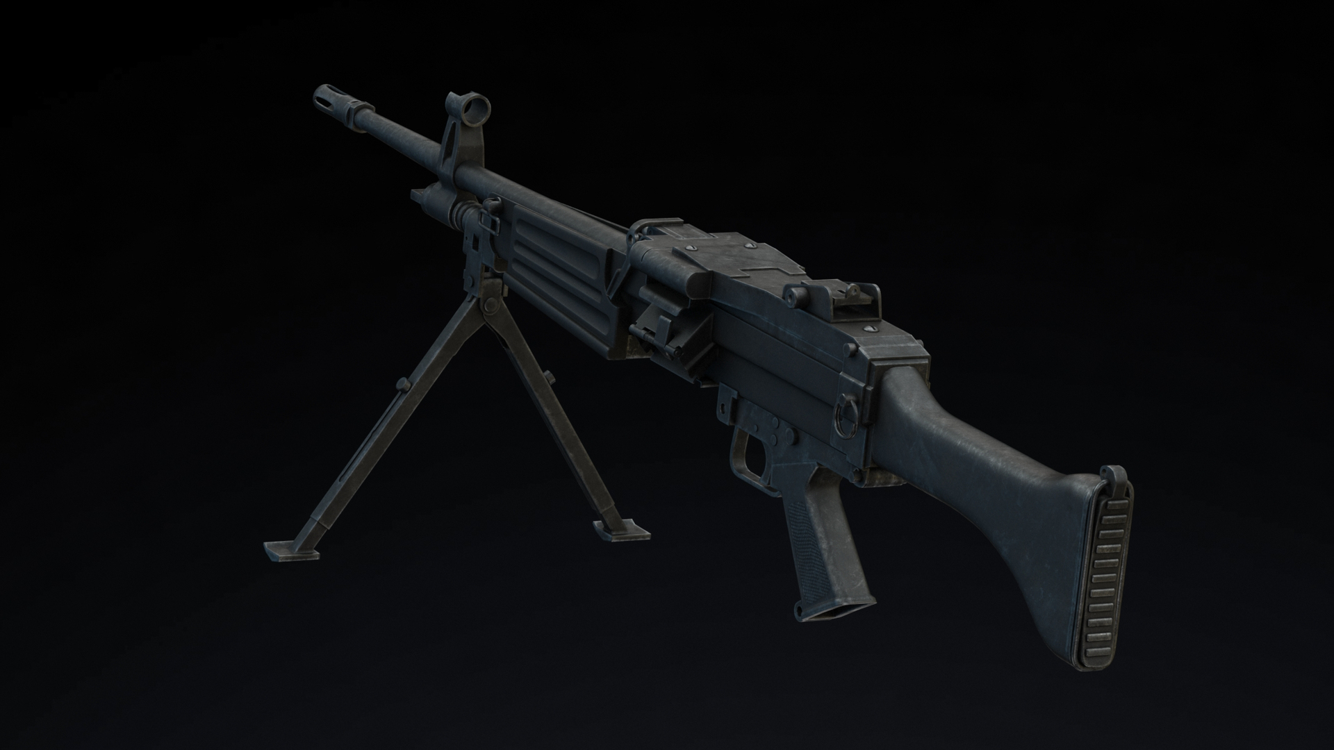 Daewoo K3 Low Poly 3D model - TurboSquid 1806048