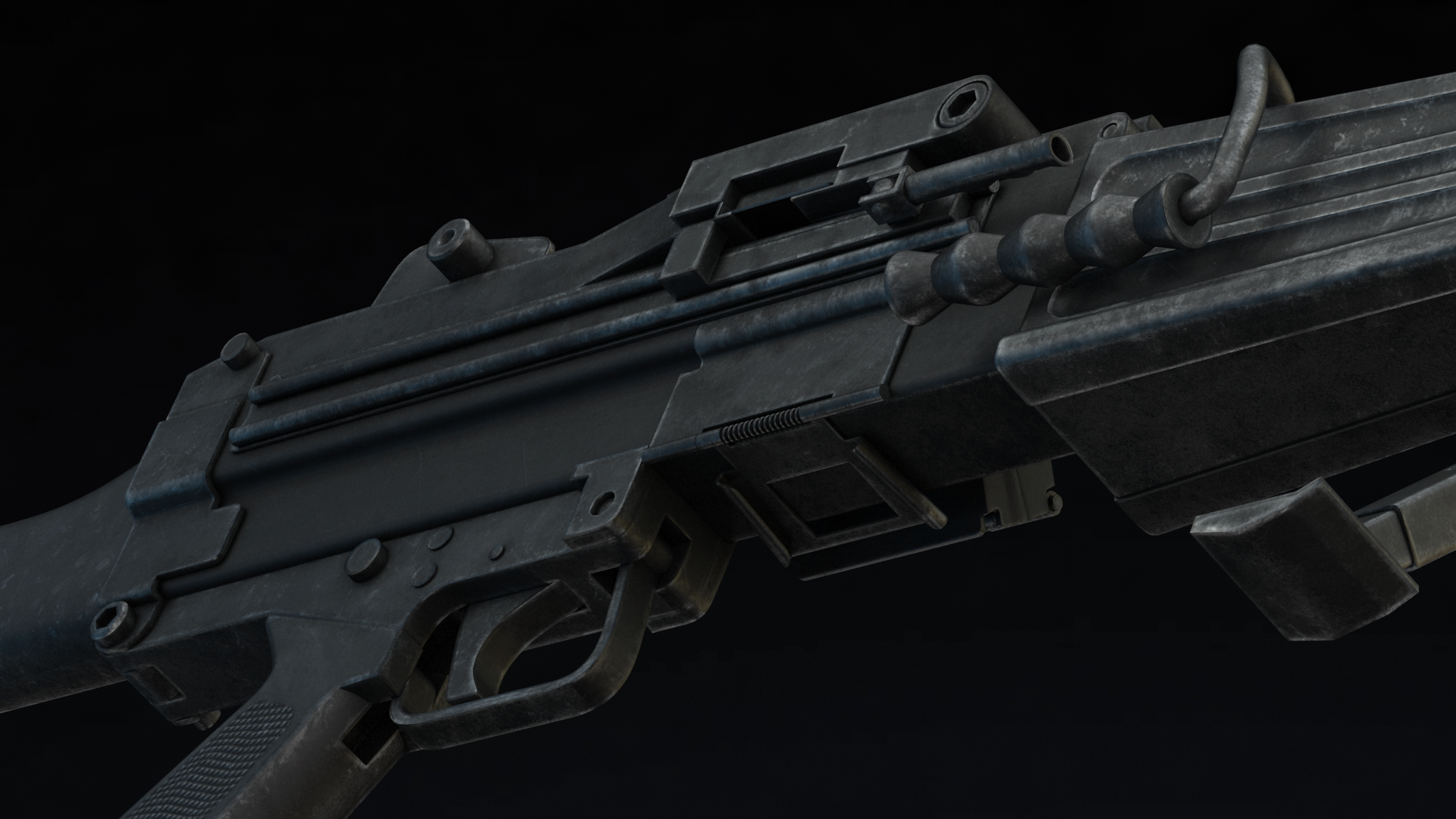 Daewoo K3 Low Poly 3D model - TurboSquid 1806048