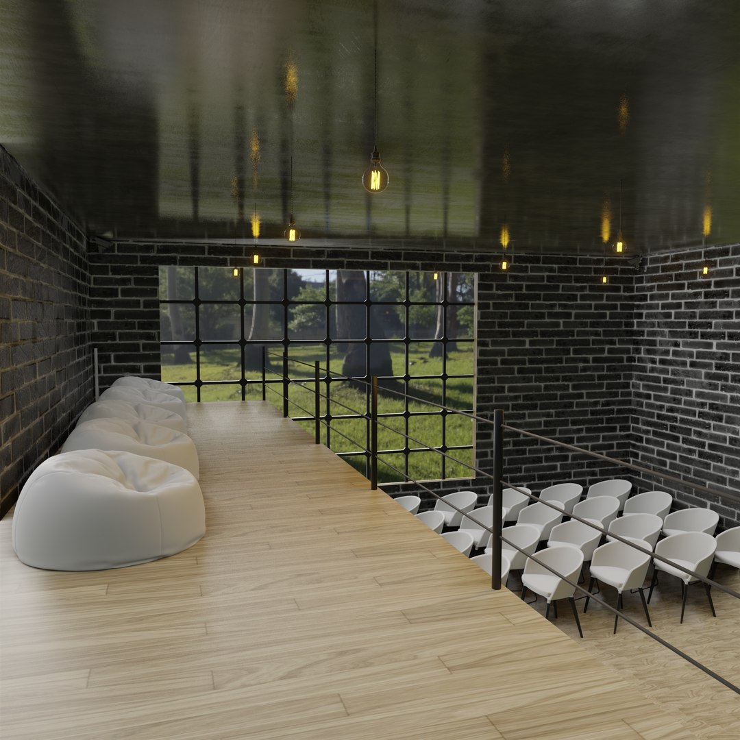 Loft Interior 3D Model - TurboSquid 1827529