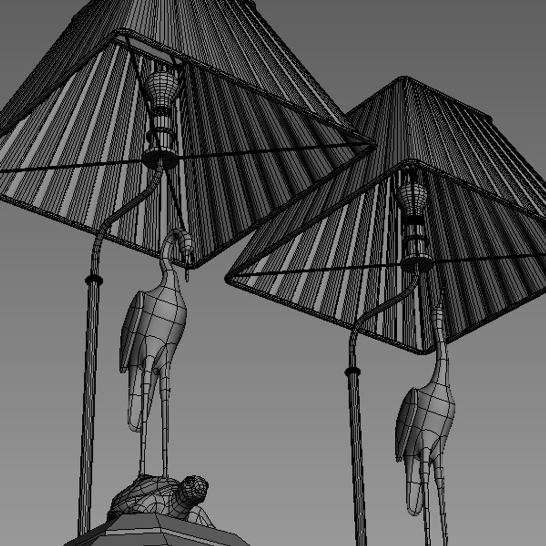 3d Table Lamp Chinese