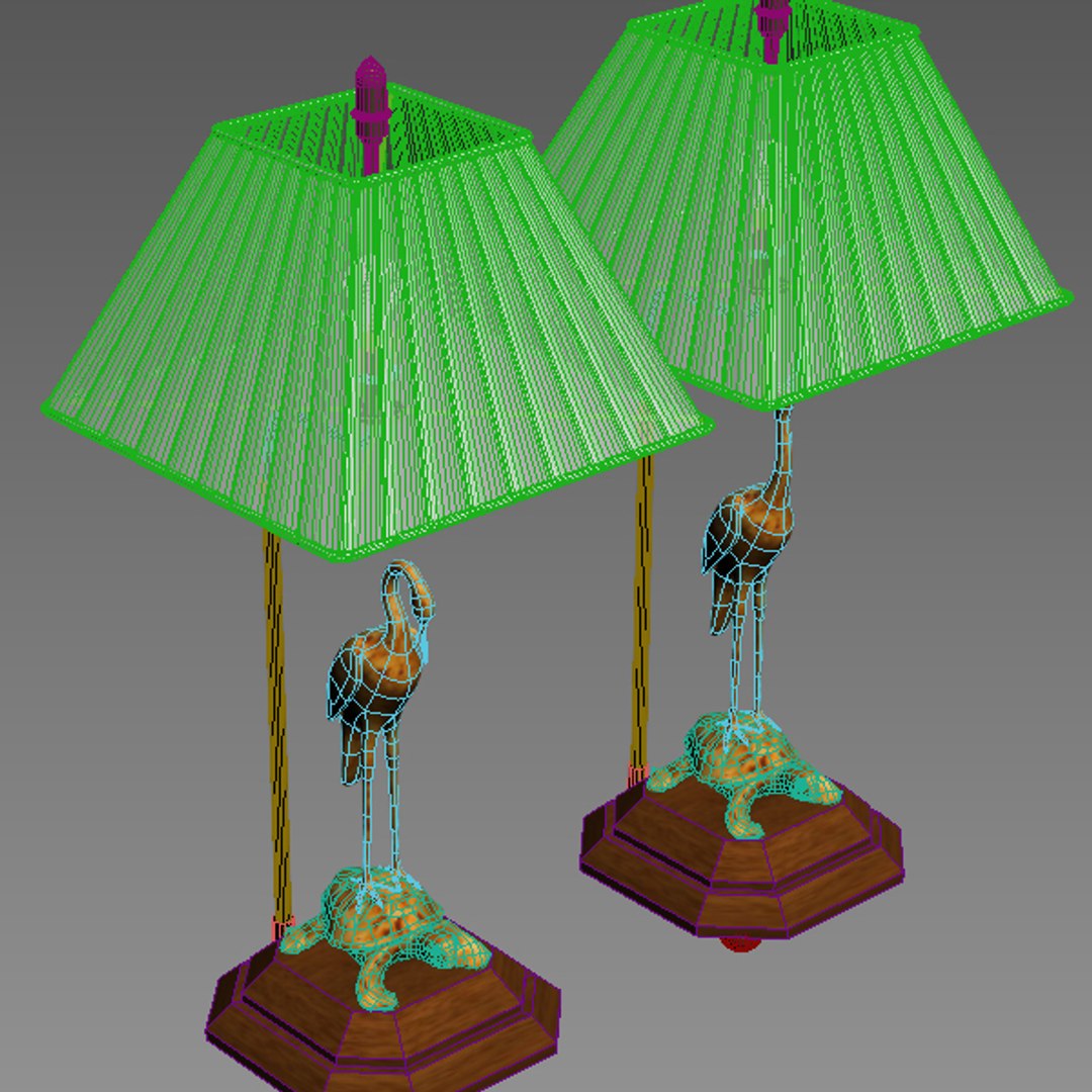 3d Table Lamp Chinese