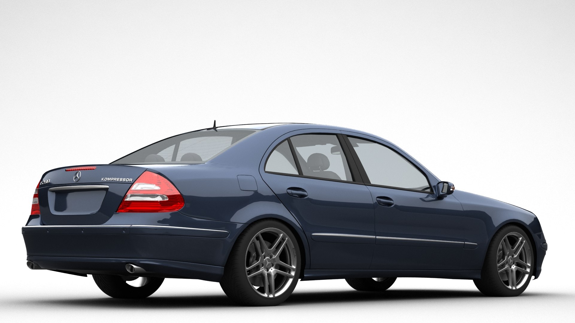 Mercedes Benz E-Class W211 Model - TurboSquid 2010110