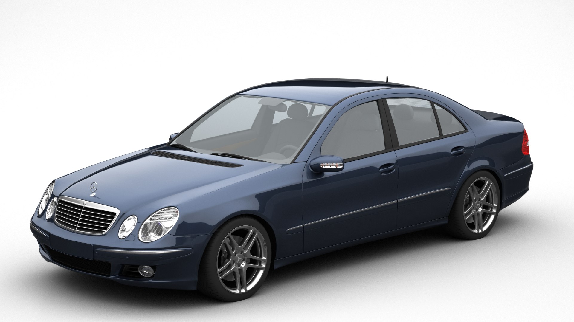 Mercedes Benz E-Class W211 Model - TurboSquid 2010110