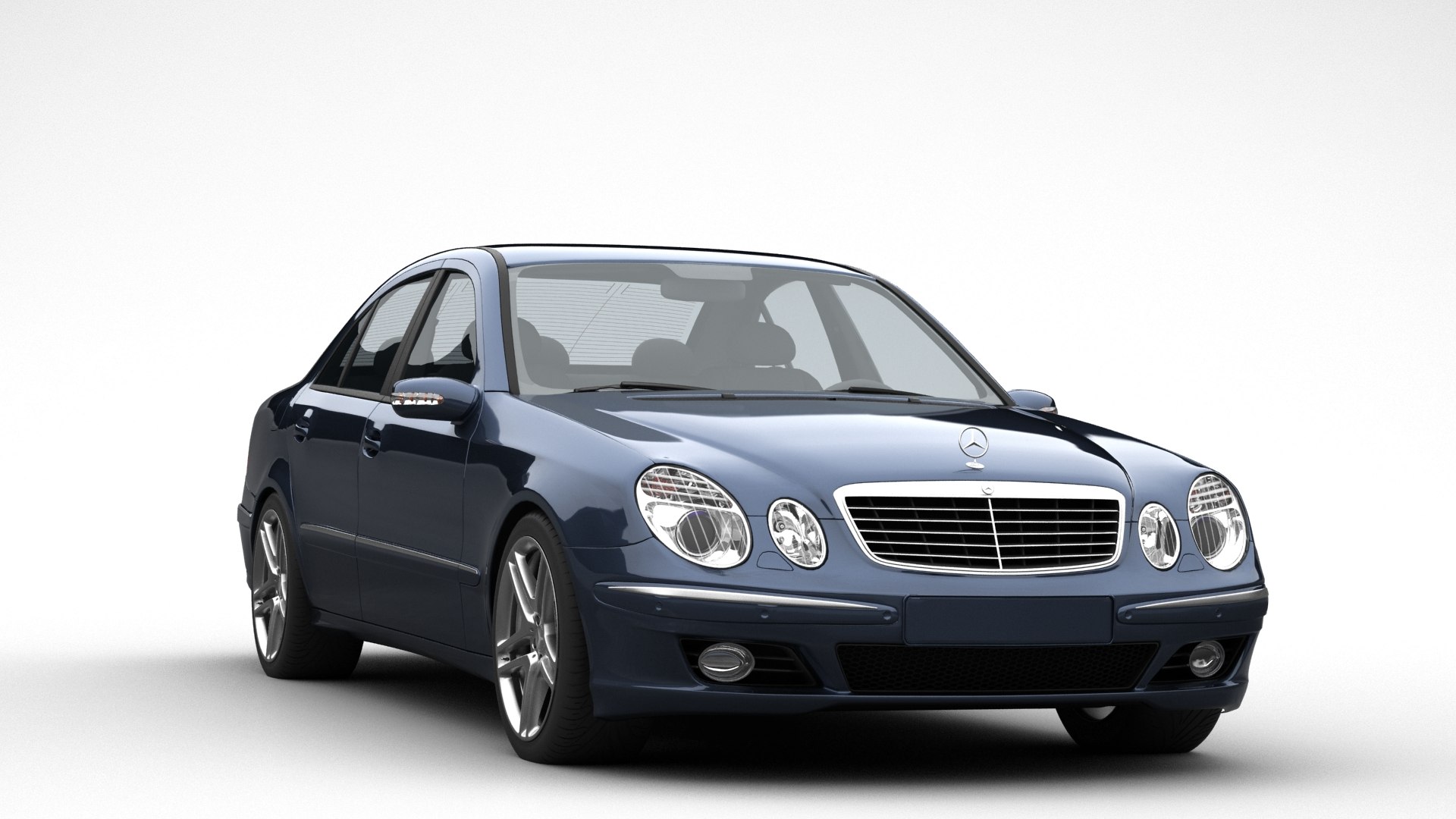 Mercedes Benz E-Class W211 Model - TurboSquid 2010110
