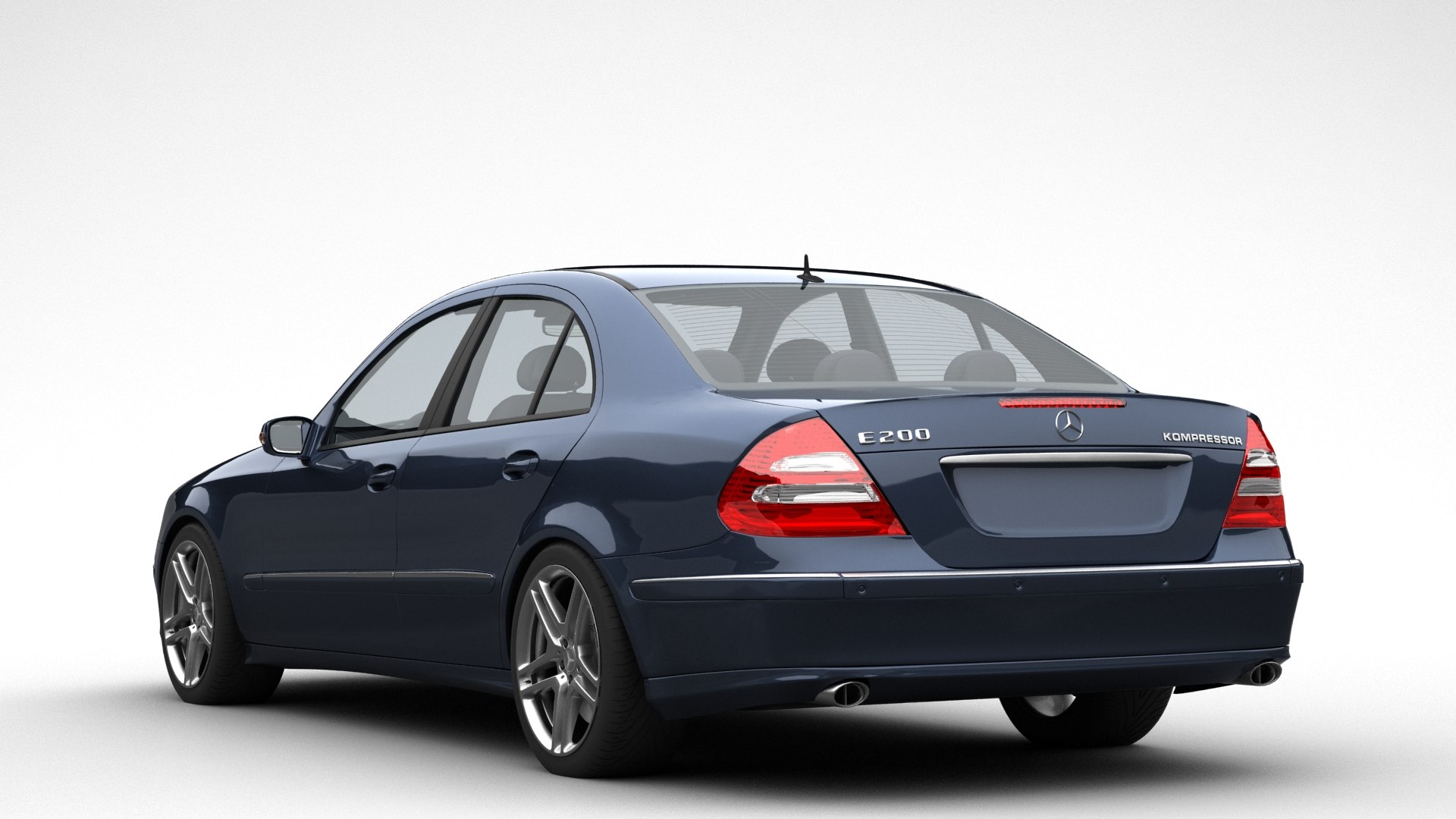 Mercedes Benz E-Class W211 Model - TurboSquid 2010110