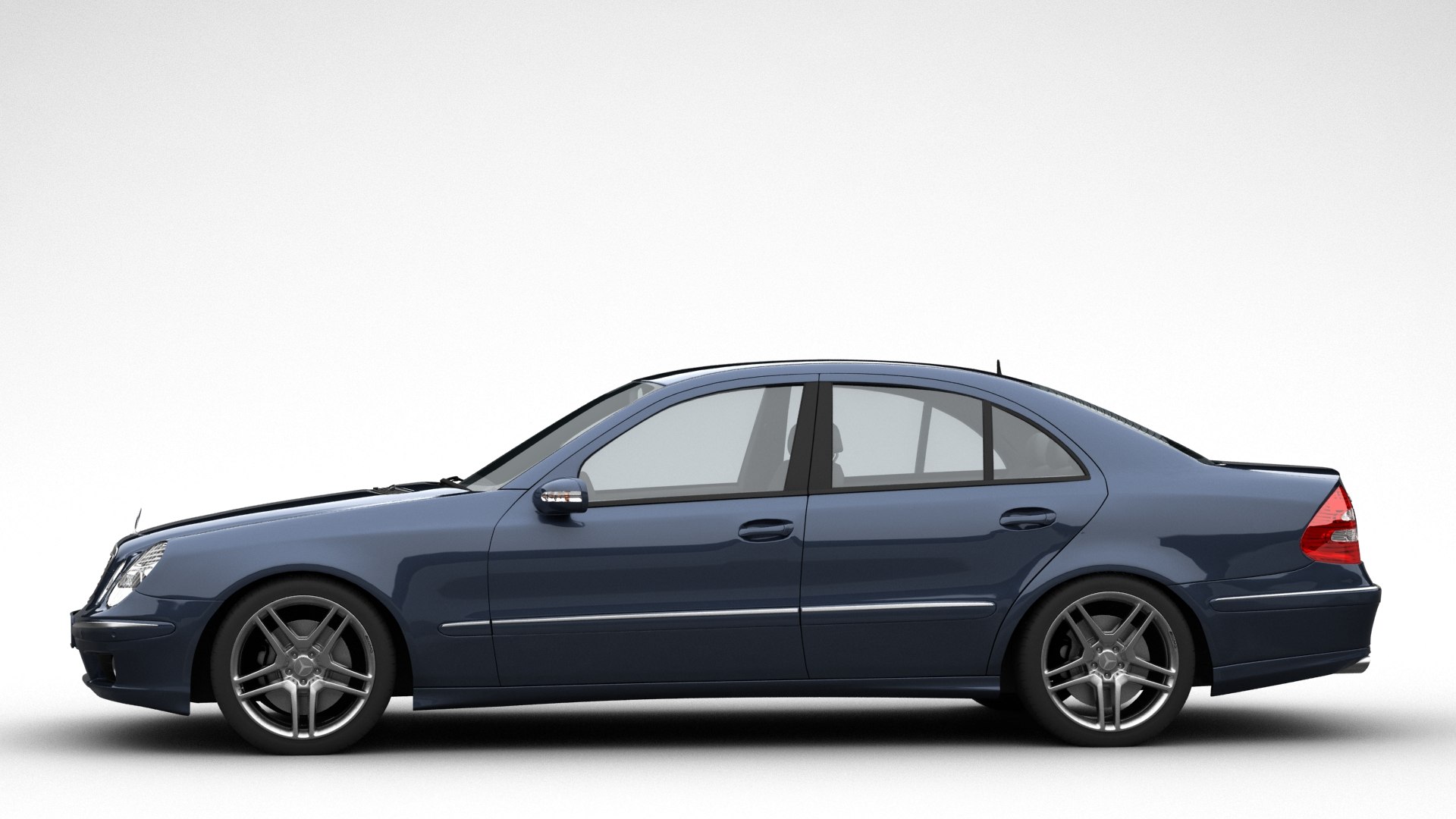 Mercedes Benz E-Class W211 Model - TurboSquid 2010110