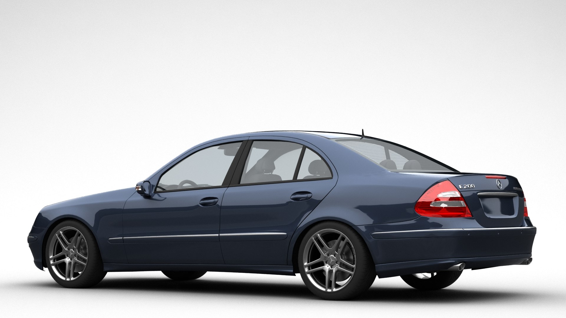 Mercedes Benz E-Class W211 Model - TurboSquid 2010110