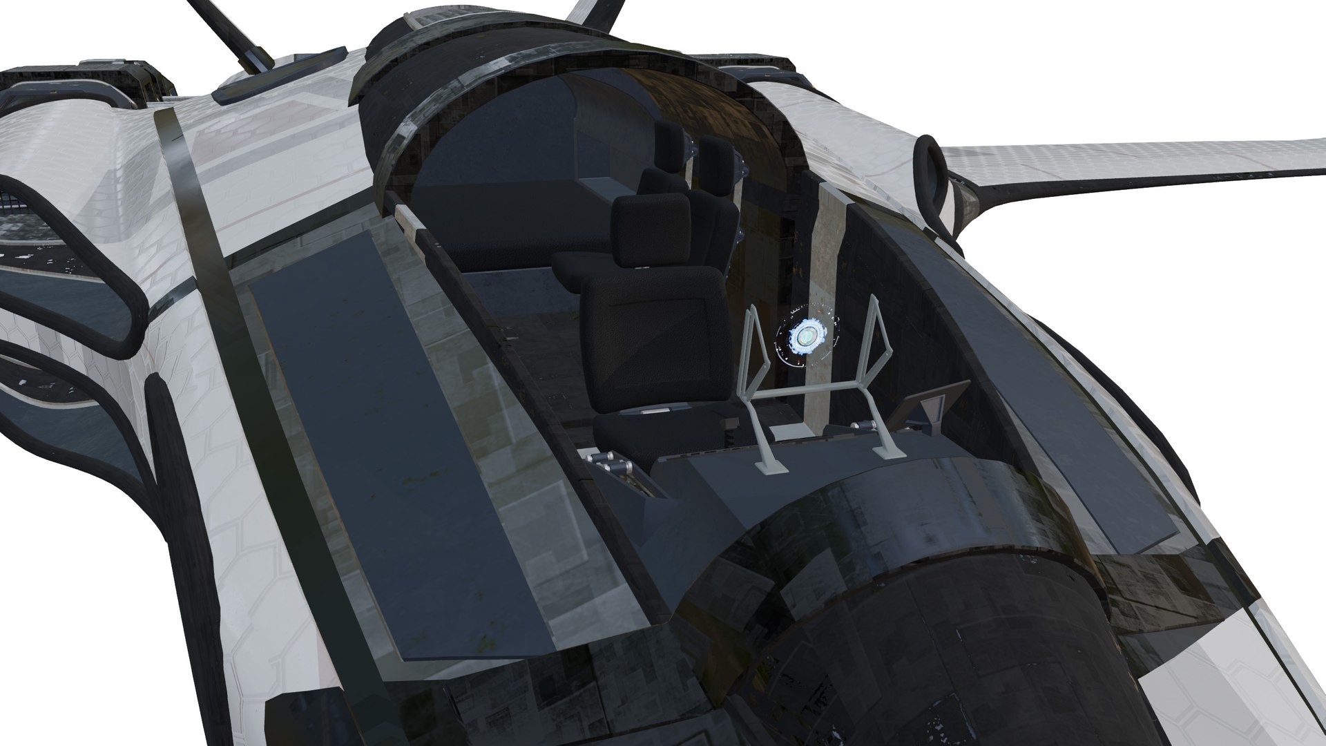 3D Fighter Spacecraft Model - TurboSquid 2423123