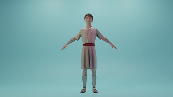 modelo 3d chico david - TurboSquid 1844549