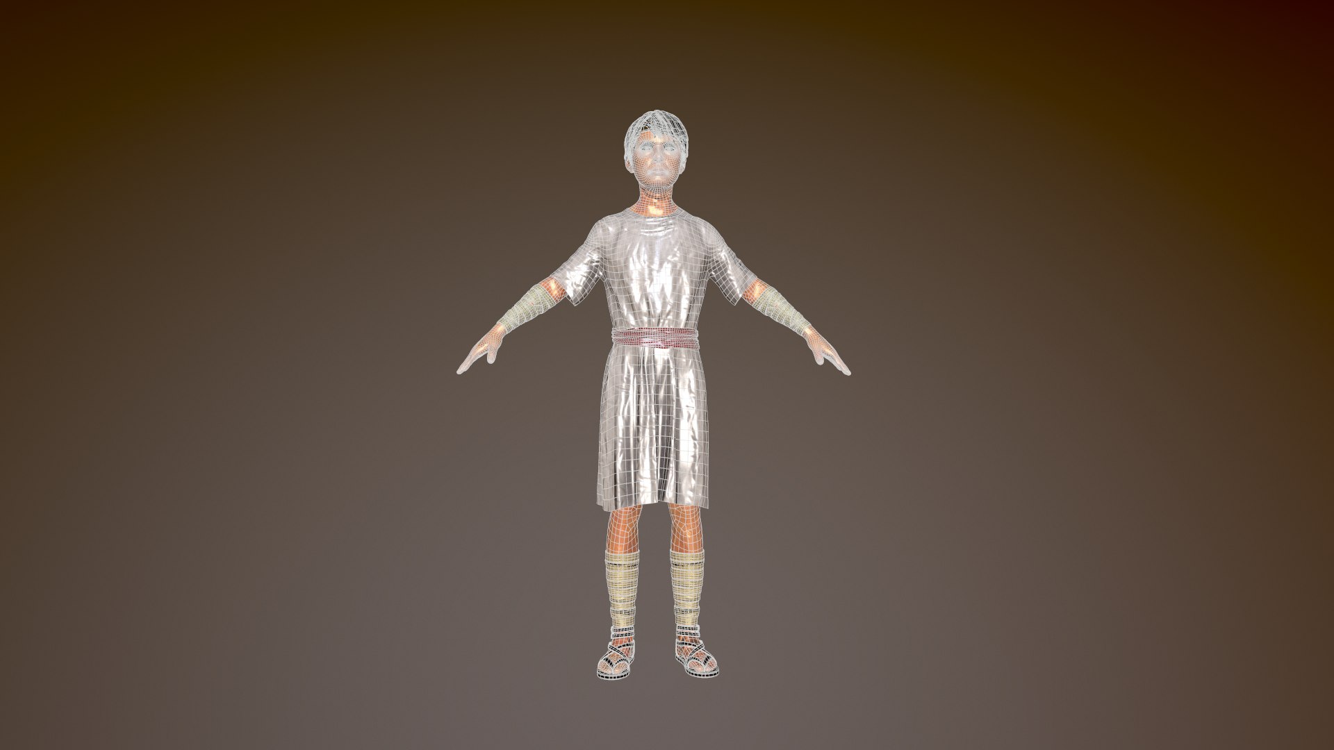 3D Boy David - TurboSquid 1844549