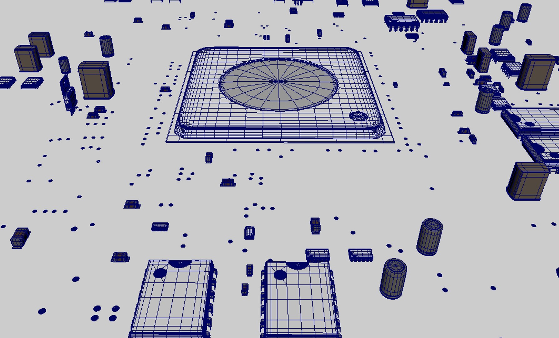 Electrical Circuit 3D Model - TurboSquid 1603287