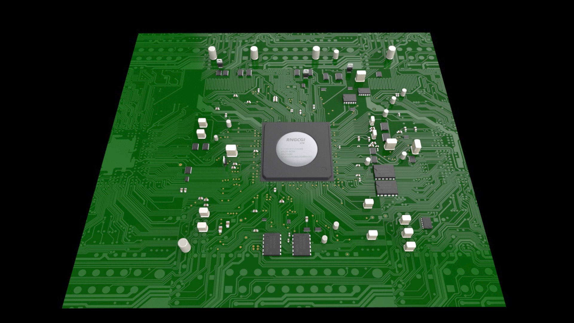 Electrical Circuit 3D Model - TurboSquid 1603287