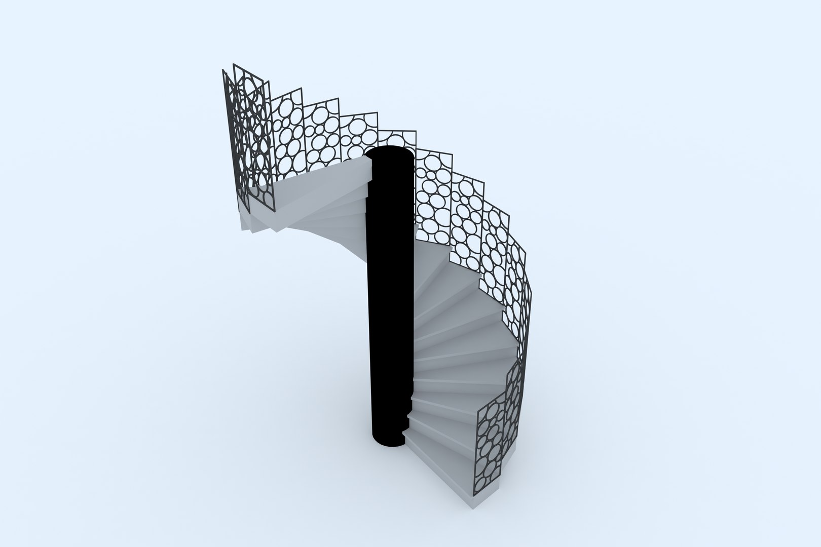 Stairs Architectural Design Model - TurboSquid 1672066