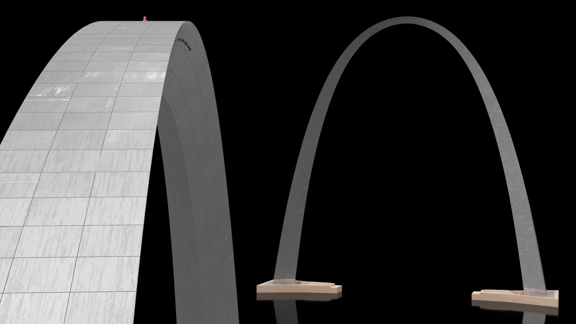 Gateway Arch Monument 3D Model - TurboSquid 1718404