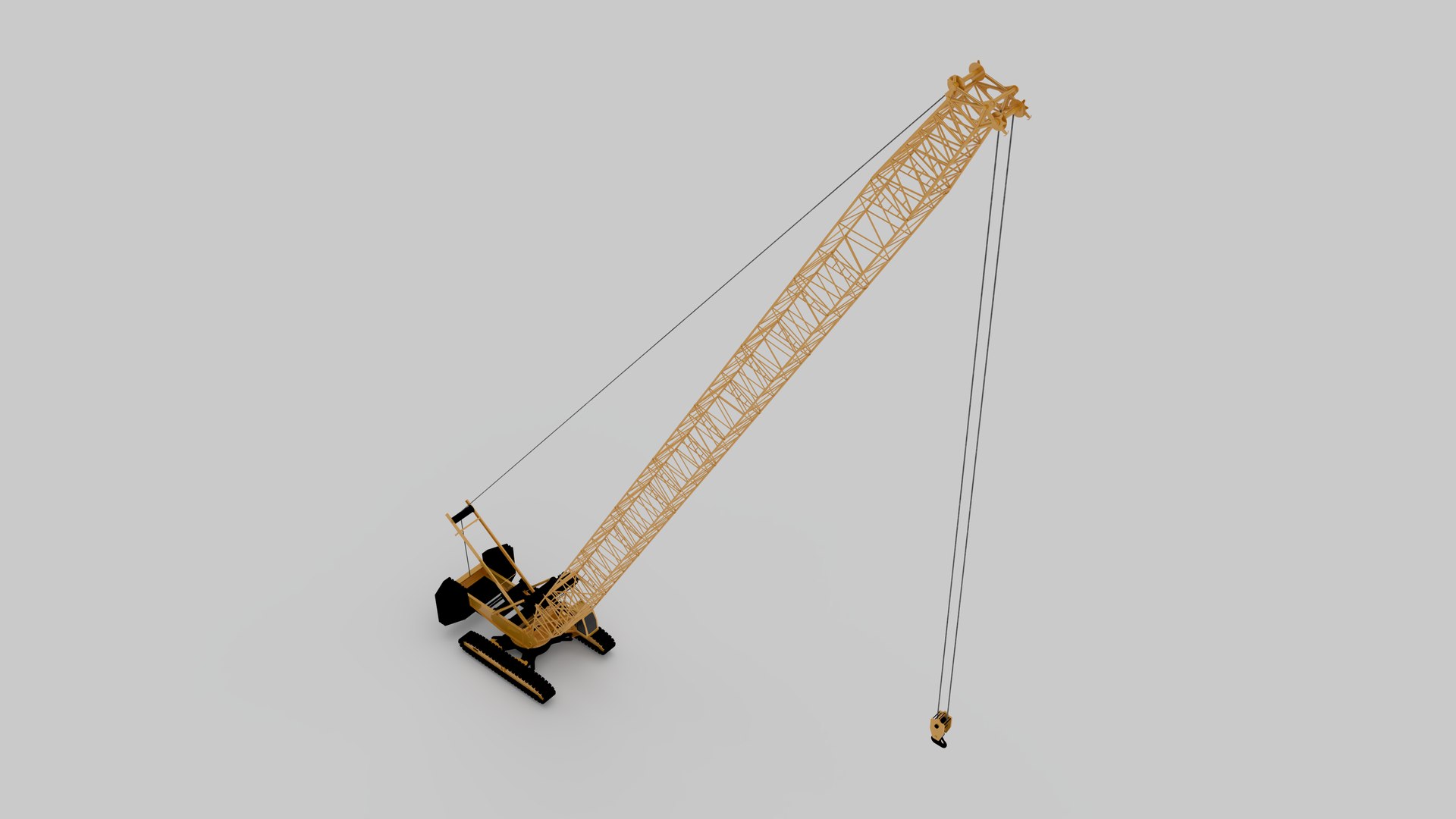 CRAWLER CRANE 3D Model - TurboSquid 2135508