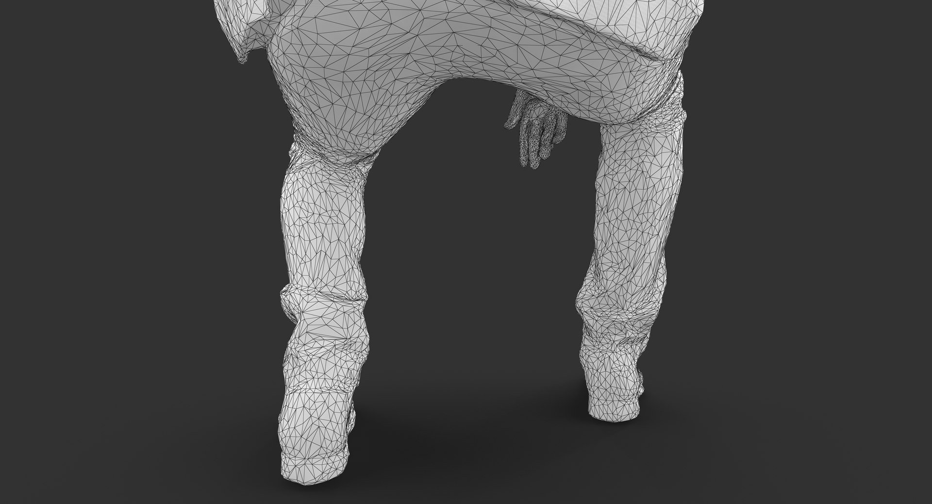 human body 3d obj