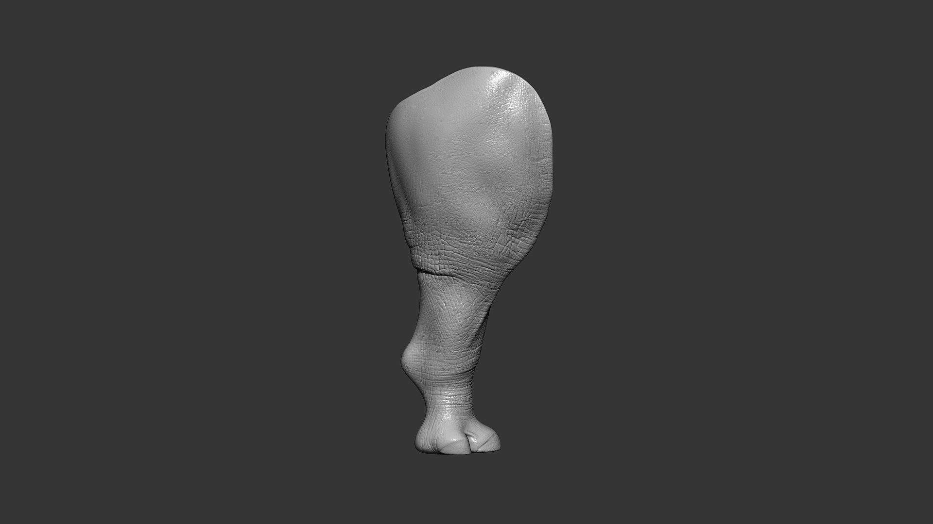 Rhino Rear Leg Highpoly Sculpt 3D - TurboSquid 1806613