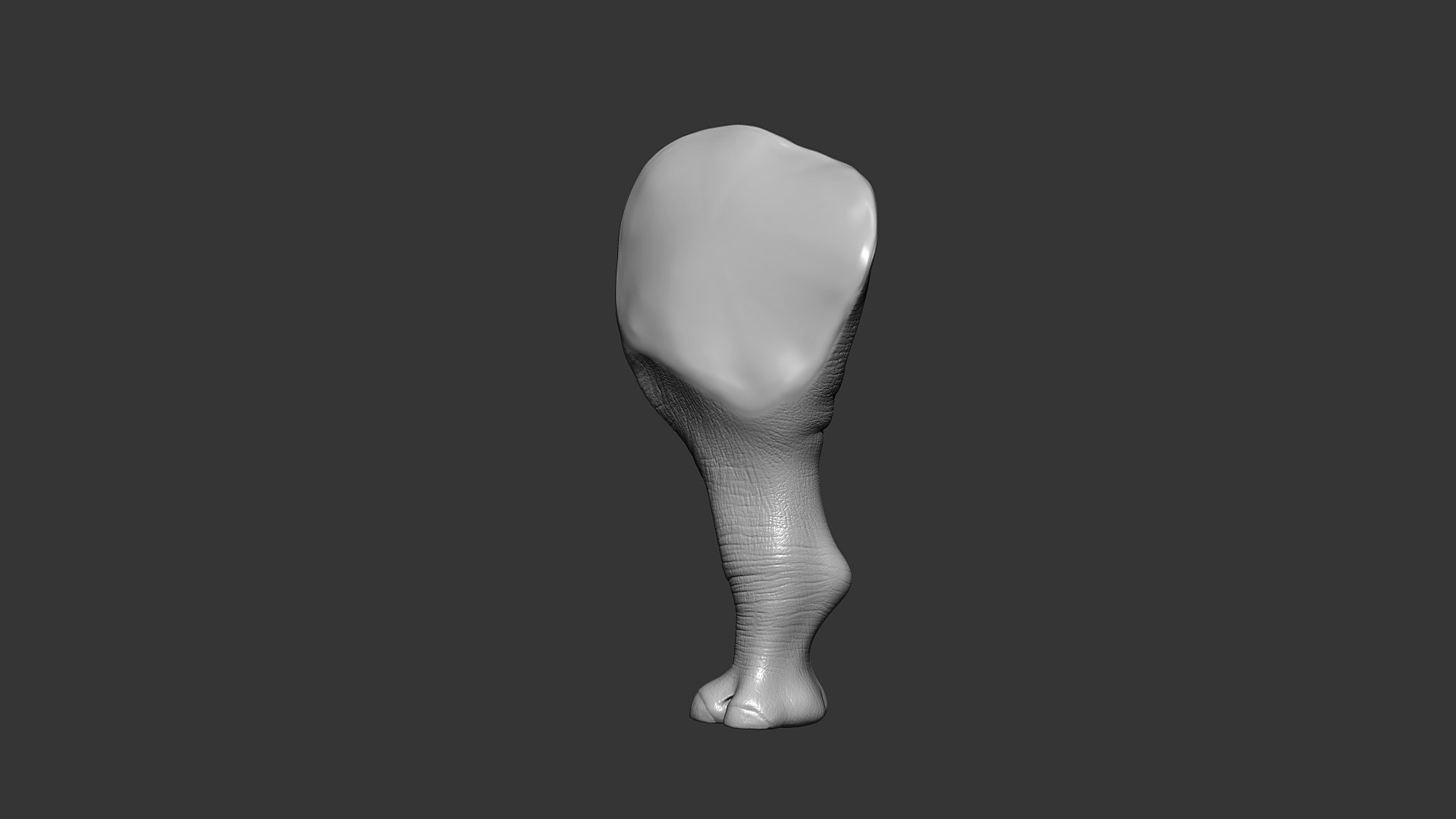 Rhino Rear Leg Highpoly Sculpt 3D - TurboSquid 1806613