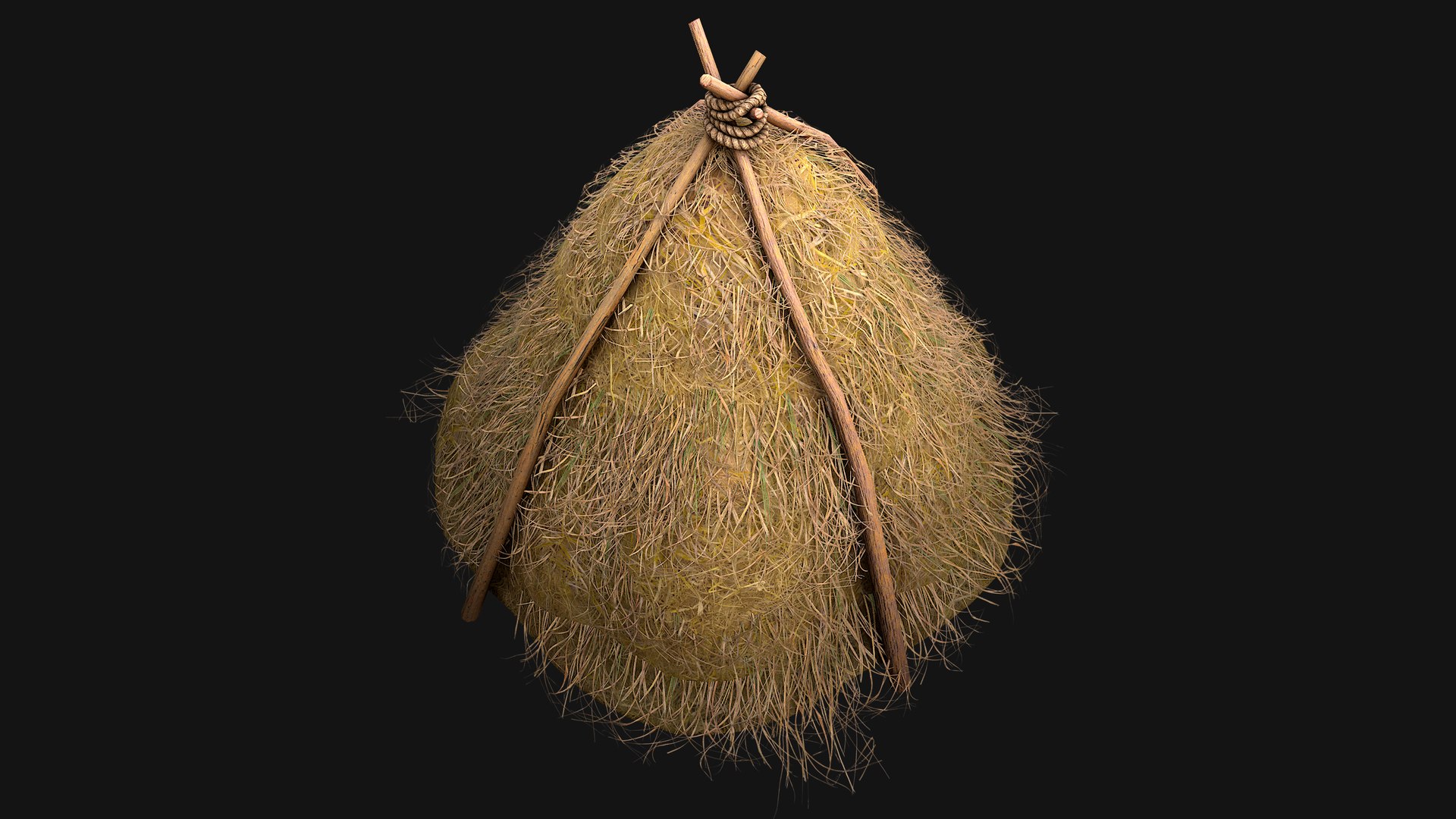 3D Hay Haystack Bale Farm Pack - TurboSquid 2204324