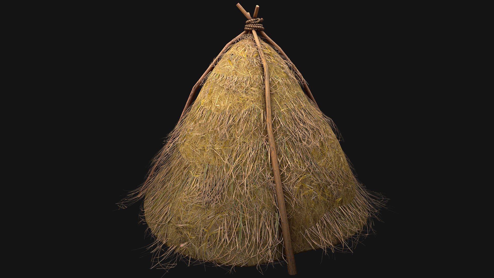 3D Hay Haystack Bale Farm Pack - TurboSquid 2204324