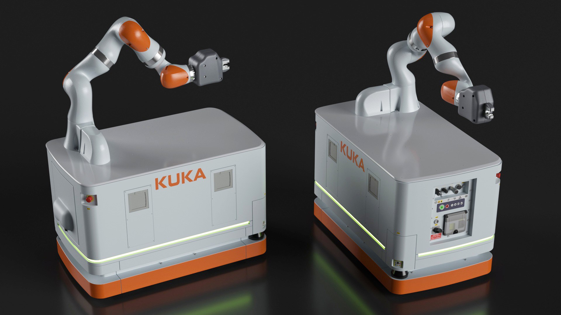 3D Autonomous Robot KUKA KMR Iiwa With Manipulator Model - TurboSquid ...