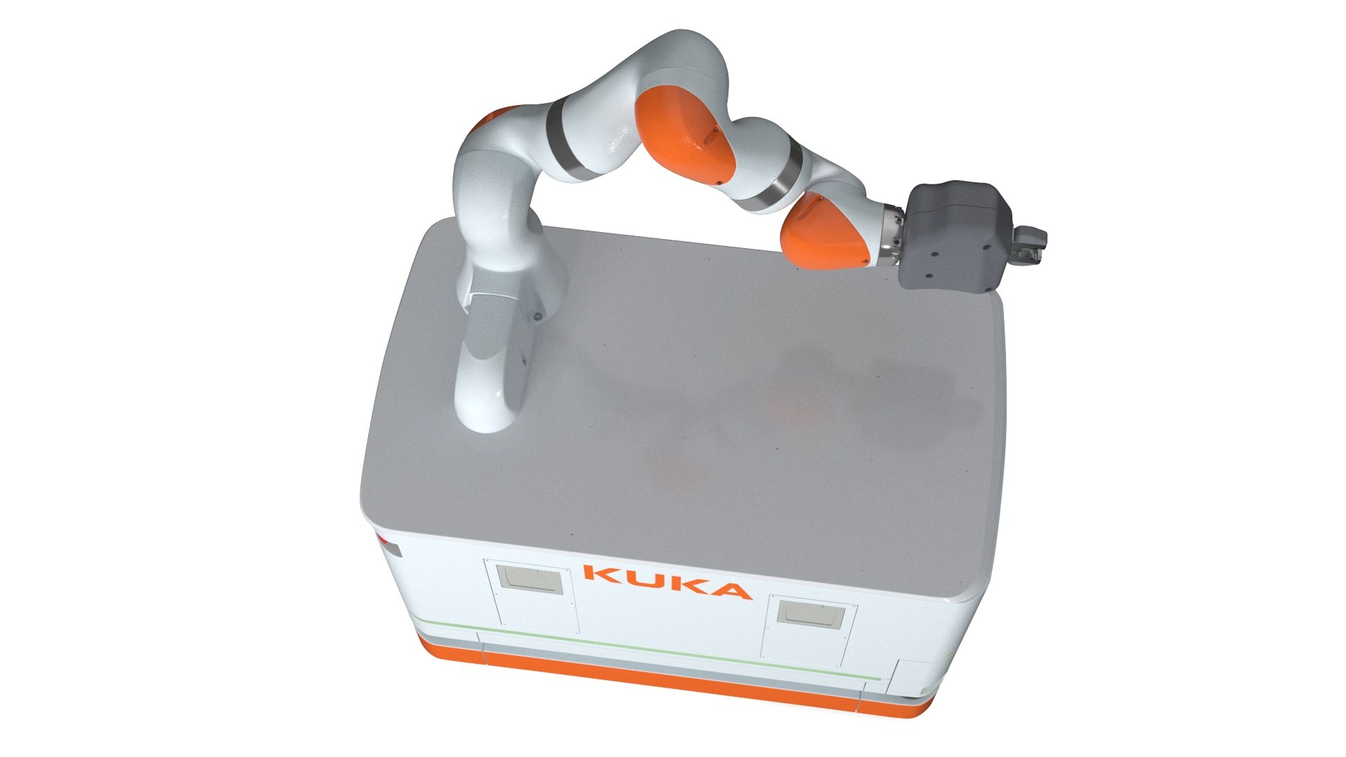 3D Autonomous Robot KUKA KMR Iiwa With Manipulator Model - TurboSquid ...