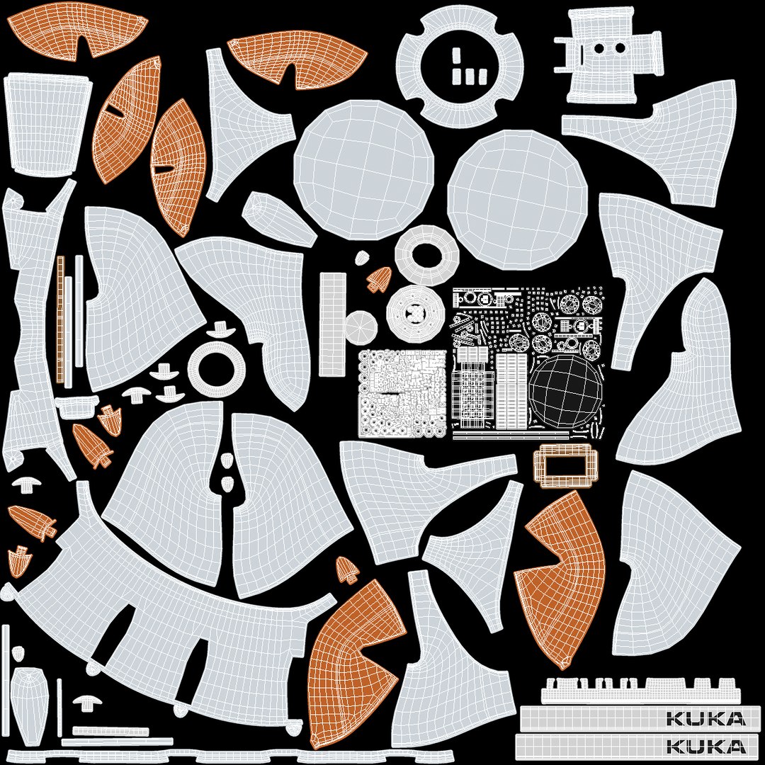 3D Autonomous Robot KUKA KMR Iiwa With Manipulator Model - TurboSquid ...