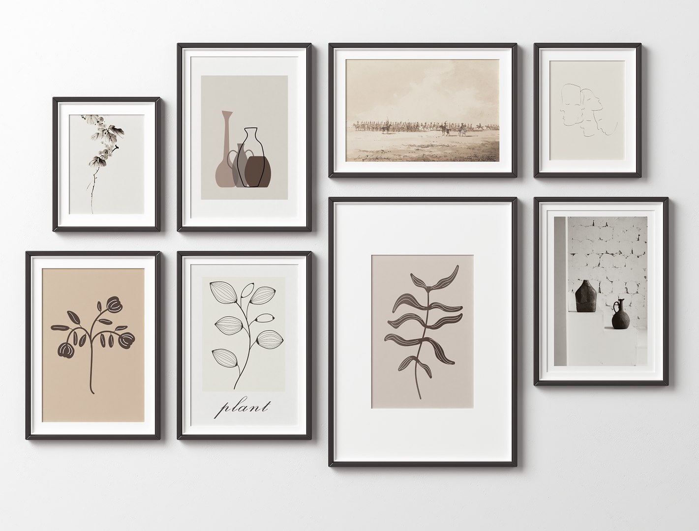 3D Picture Frames Set-466 - TurboSquid 2149248