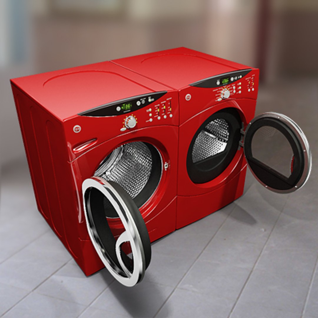 3d 3ds Electric Washer Dryer