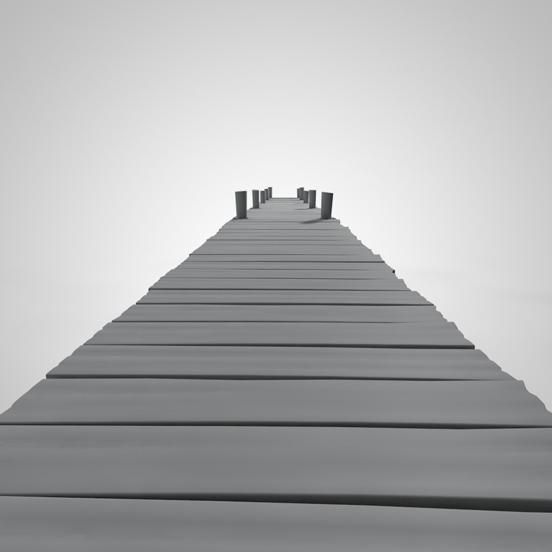 3D Model Cartoon Dock - TurboSquid 1499917