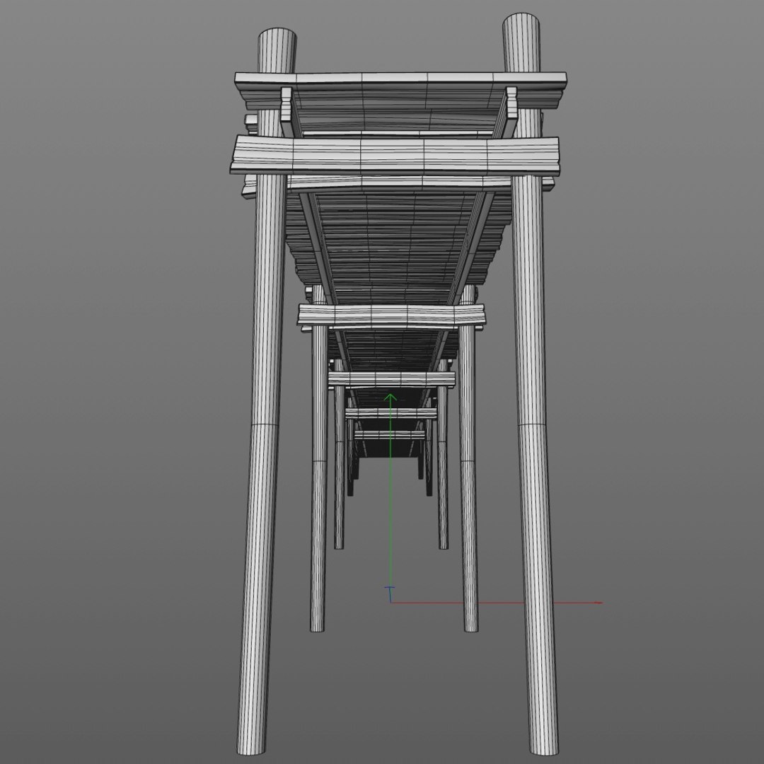 3D Model Cartoon Dock - TurboSquid 1499917