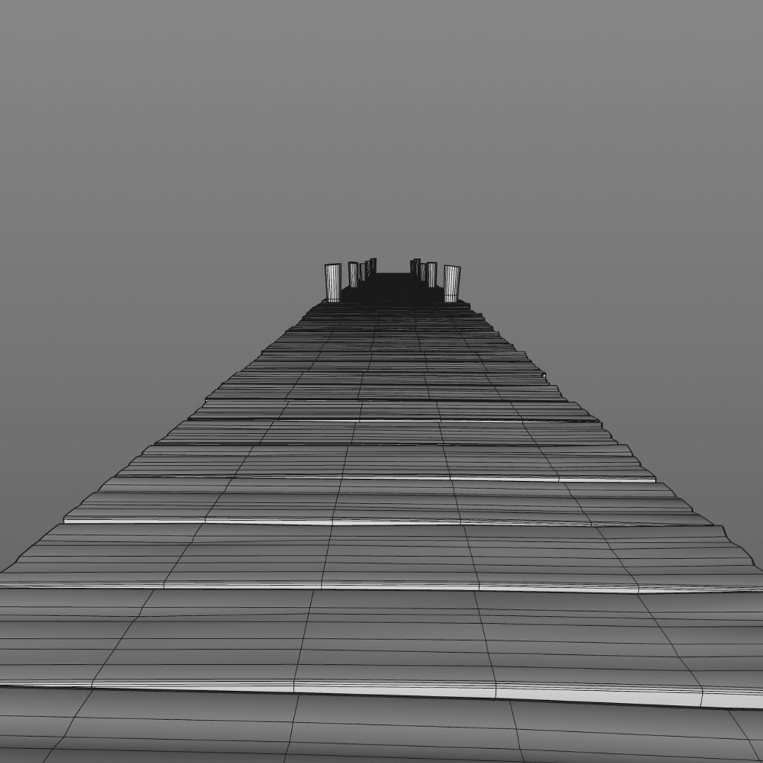 3D Model Cartoon Dock - TurboSquid 1499917