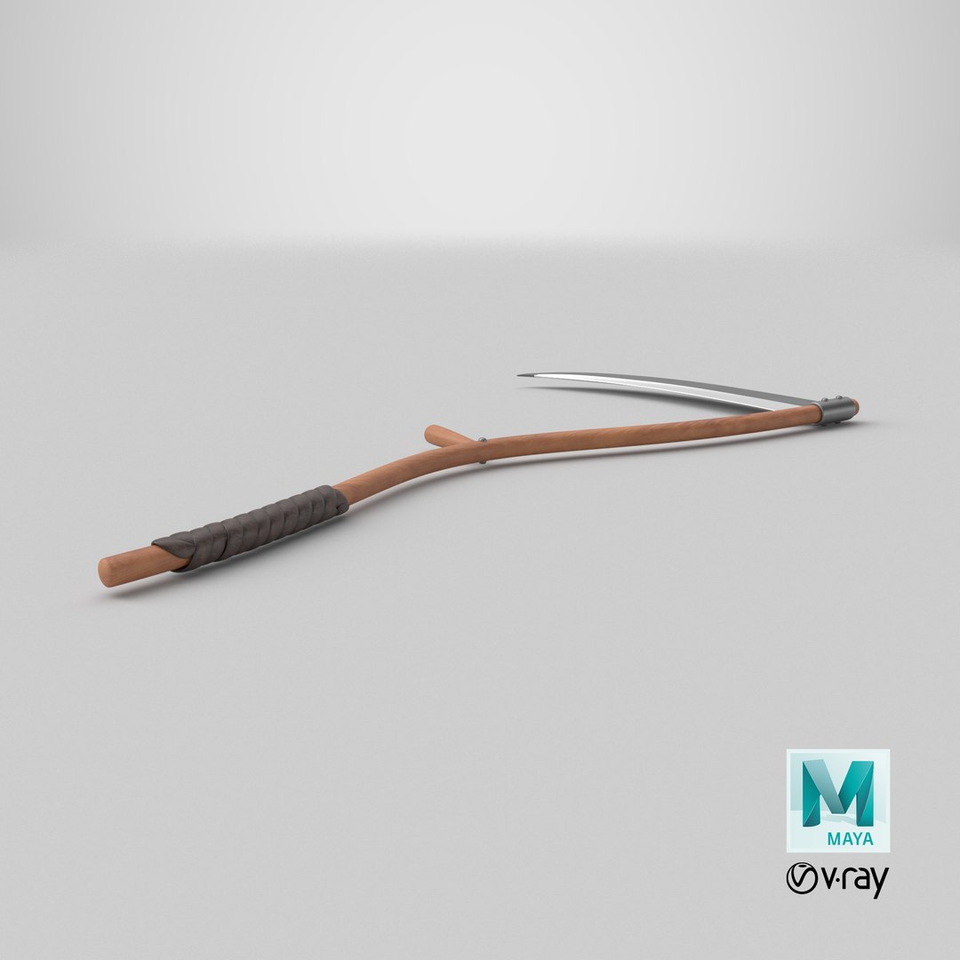 3D Scythe 01 - TurboSquid 2285643