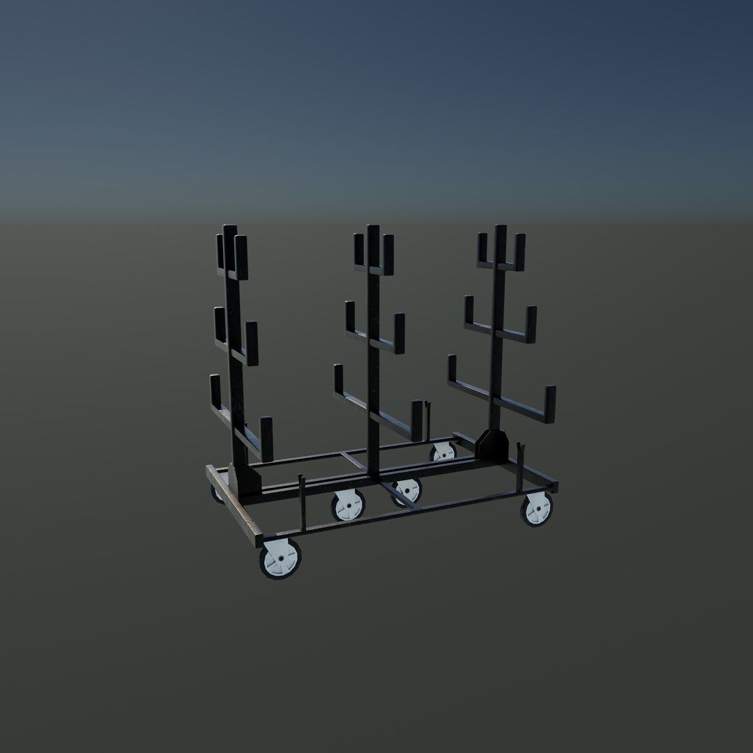 3D Pipe Rack 3D Model - TurboSquid 2345192