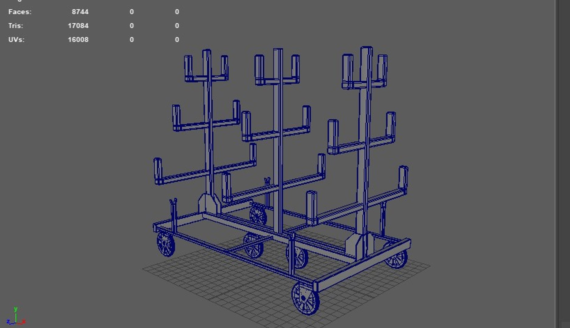 3D Pipe Rack 3D Model - TurboSquid 2345192