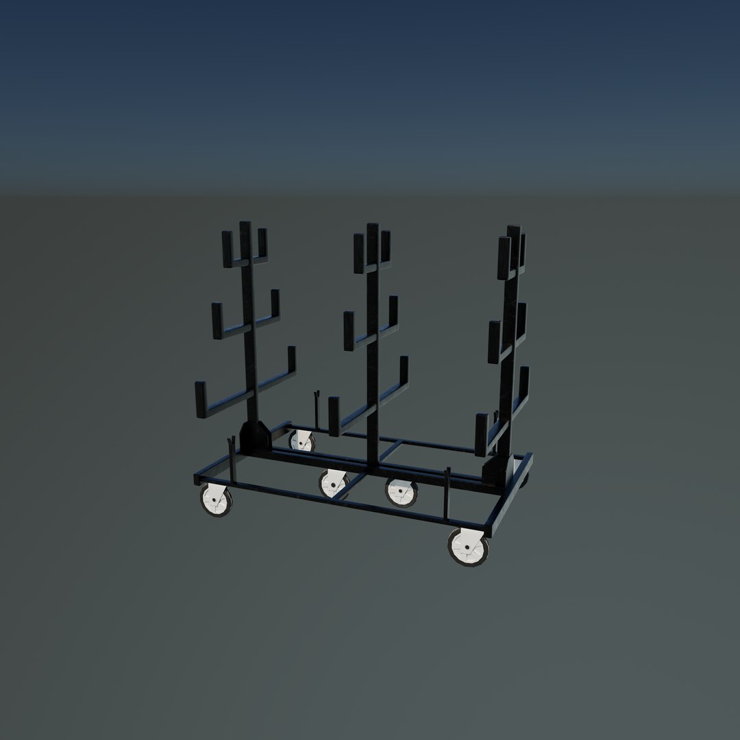 3D Pipe Rack 3D Model - TurboSquid 2345192