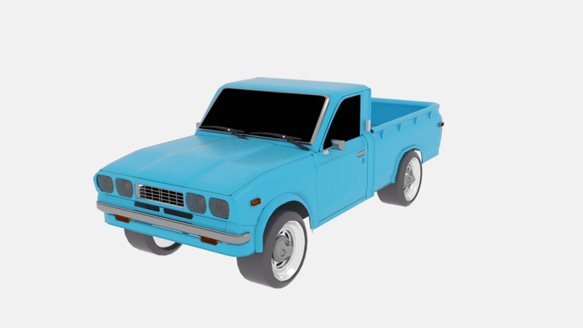 Toyota Hilux N20 3D Model - TurboSquid 1283862
