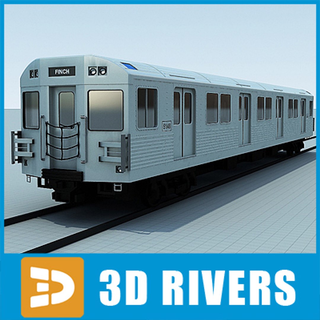 T1 Train Exterior 3d Model