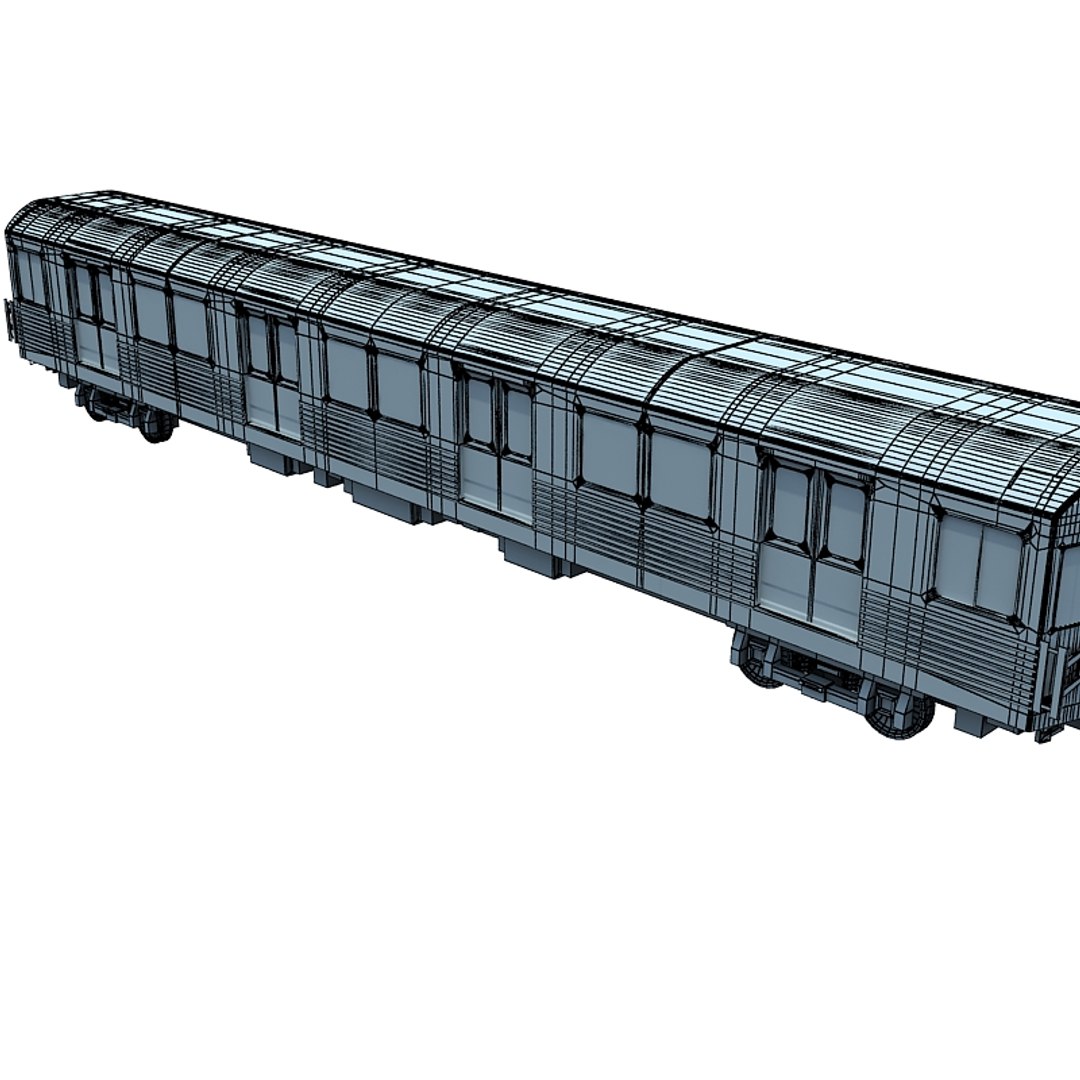 T1 Train Exterior 3d Model