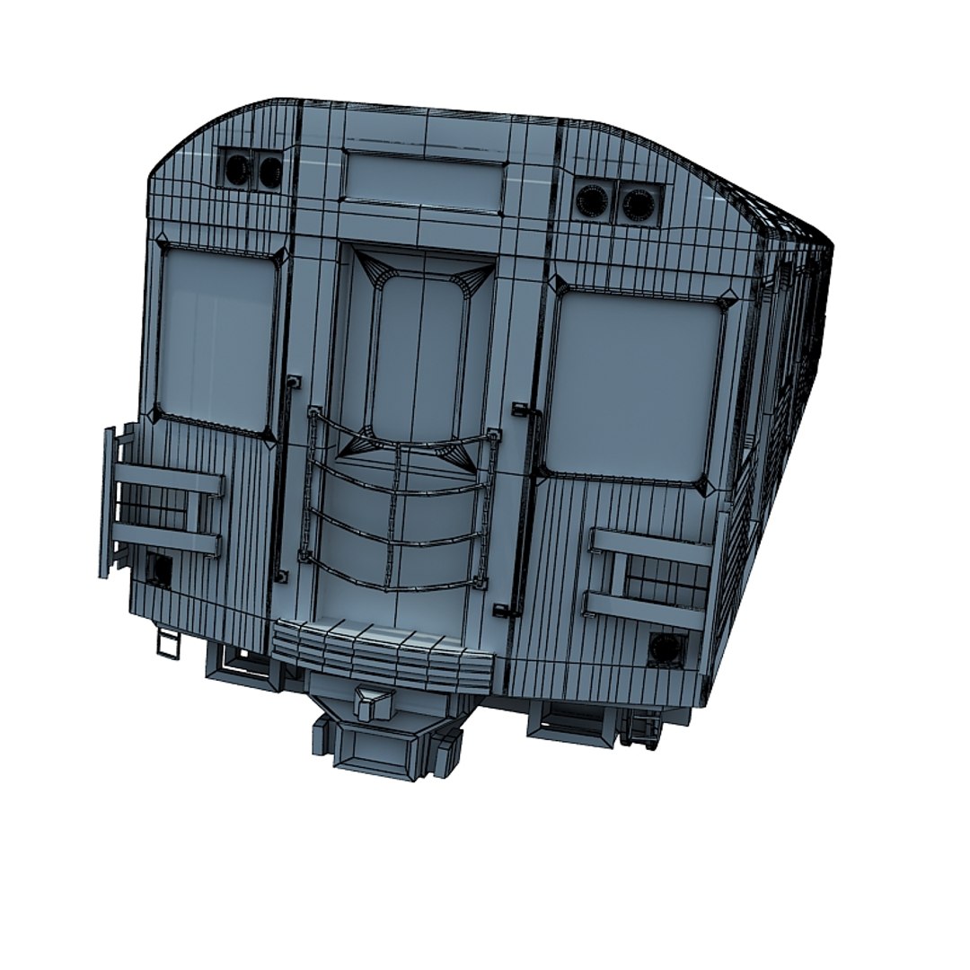 T1 Train Exterior 3d Model