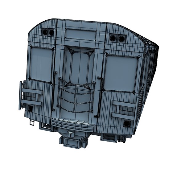 t1 train exterior 3d model