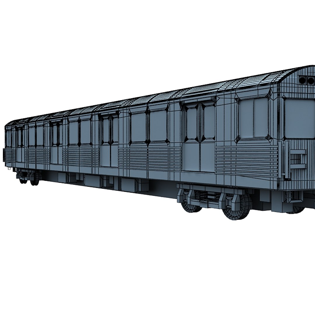 T1 Train Exterior 3d Model