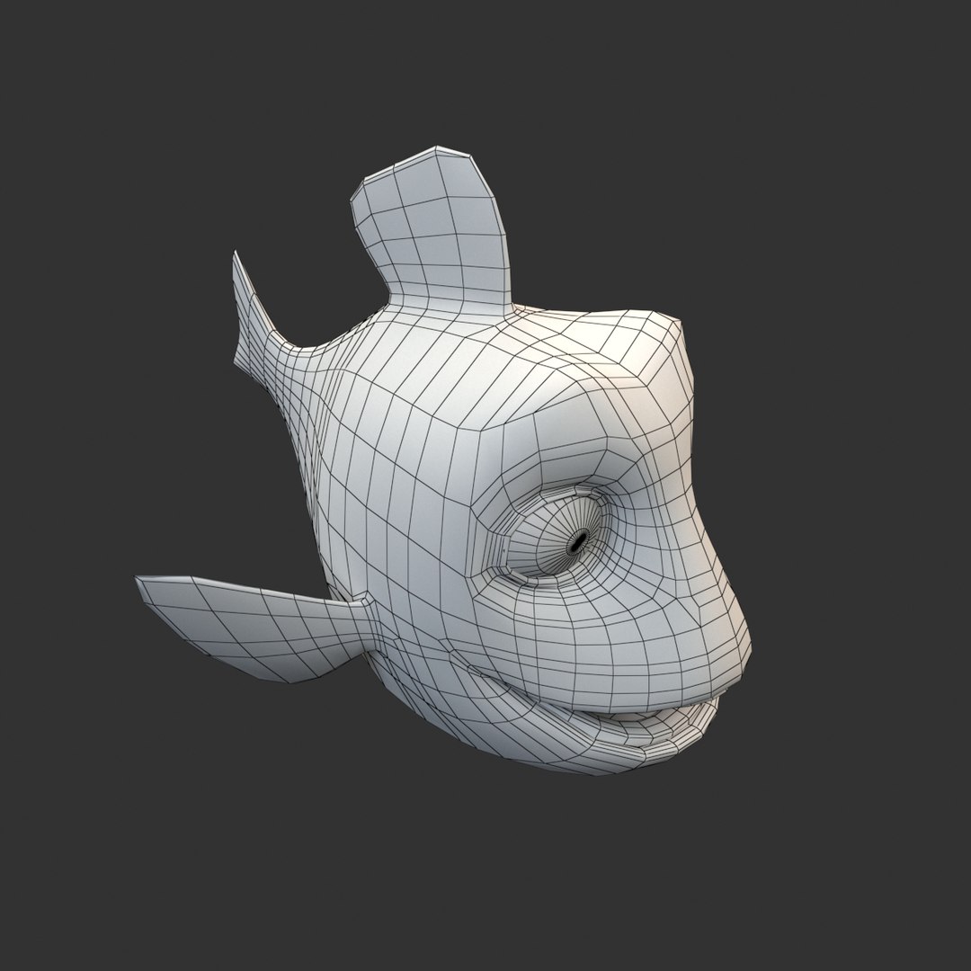 3D fish - -low - TurboSquid 1167417