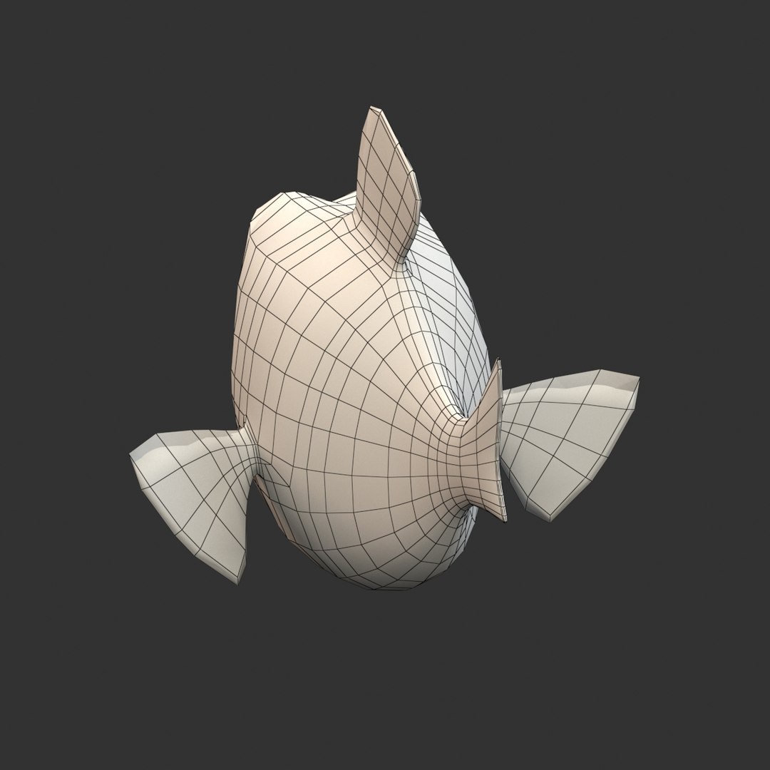 3D fish - -low - TurboSquid 1167417