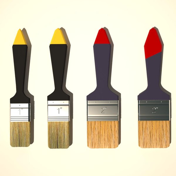 Paintbrush 3D Models for Download | TurboSquid