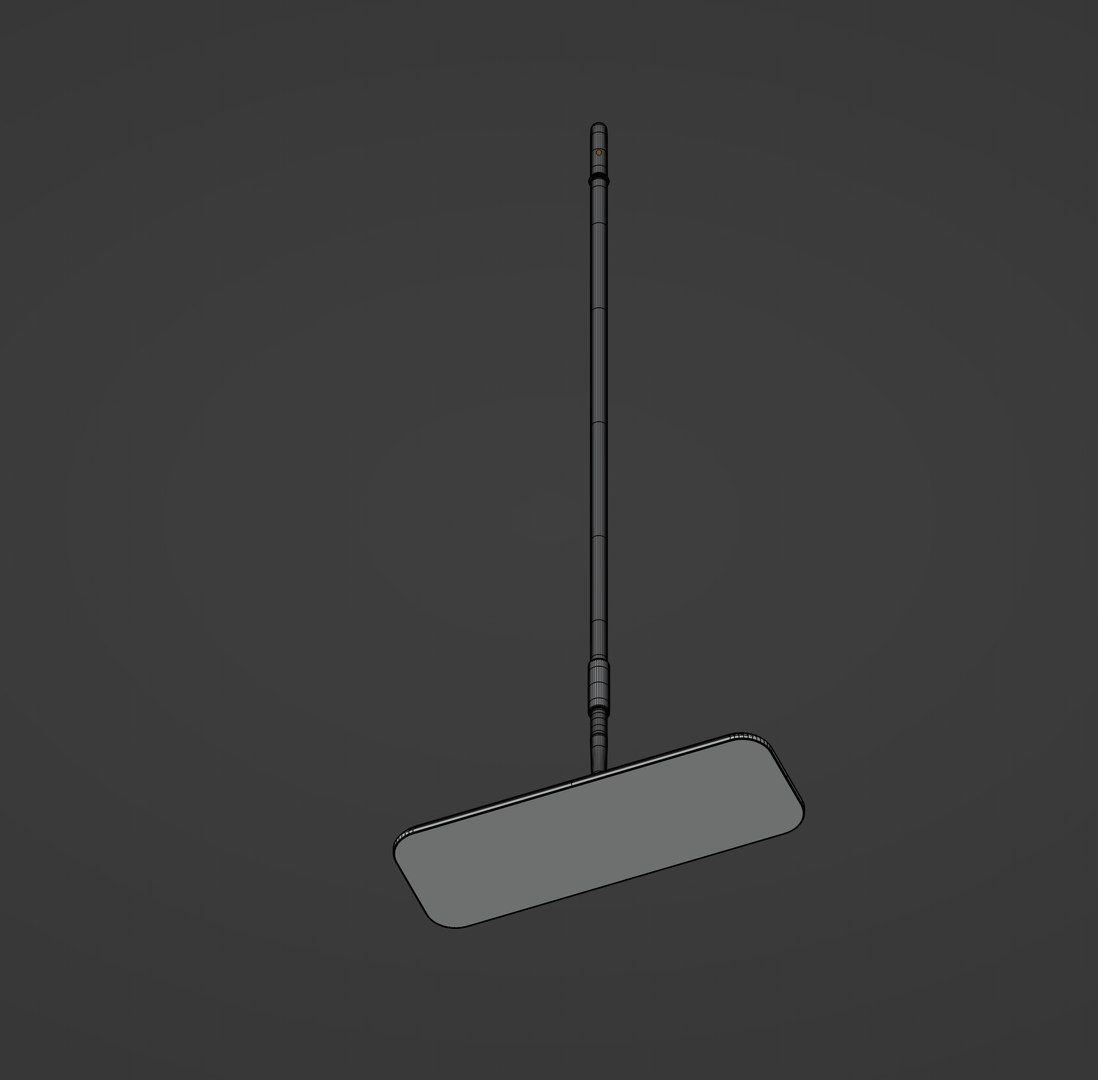 Flat Mop 3D Model - TurboSquid 2198947